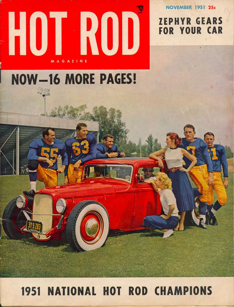 History - November 1951 Hot Rod Magazine Cover Coupe - Information Wanted | The H.A.M.B.